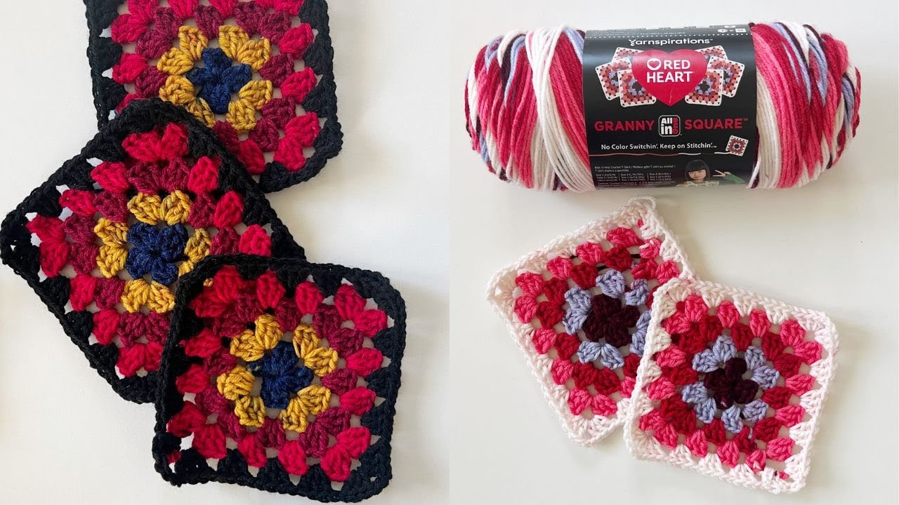 How to Crochet the All-in-One Granny Square - Crocheteveryday